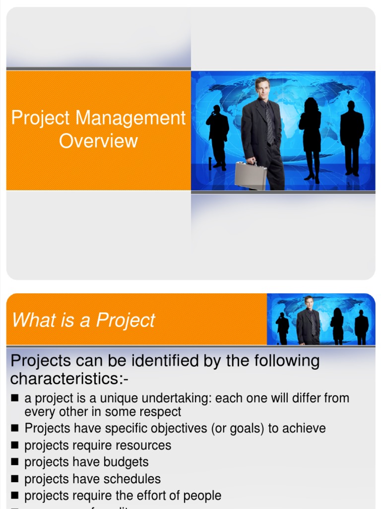 Project Management Overview | PDF | Project Management | Quality Assurance