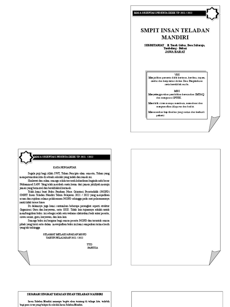 Buku Mopd Al-Munir | PDF