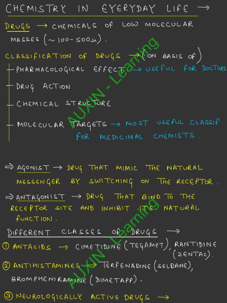 Chemistry in Everyday Life - 10 Min Series Notes PDF | PDF | Sugar ...