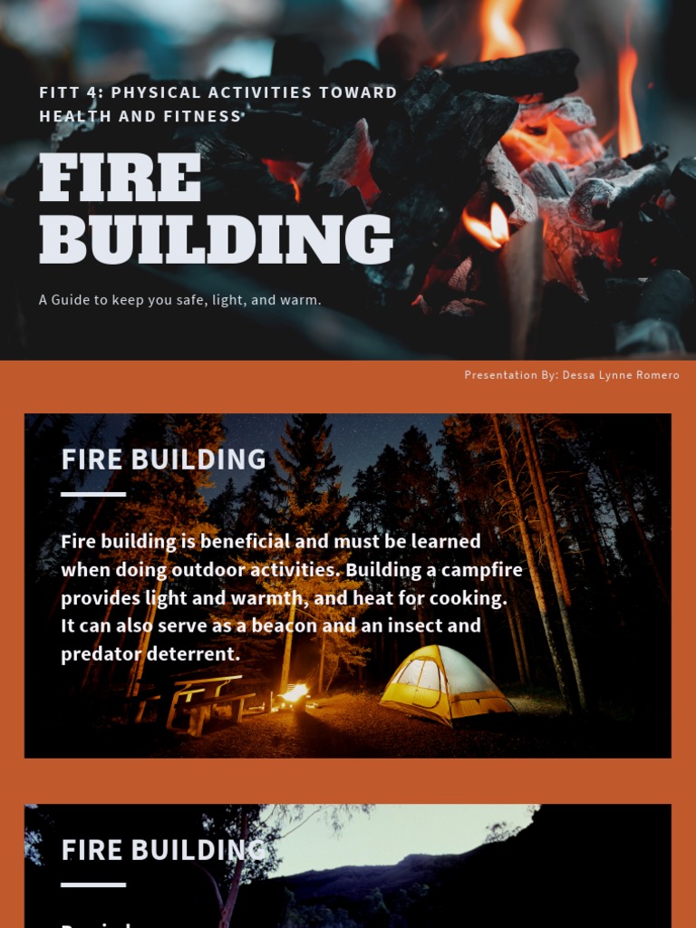 Fire Building Essentials for Safety | PDF | Science & Mathematics