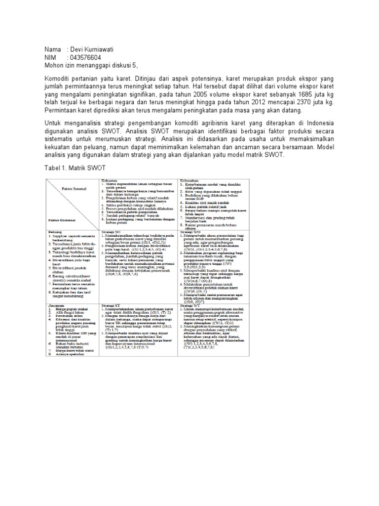 Diskusi 5 - Manajemen | PDF