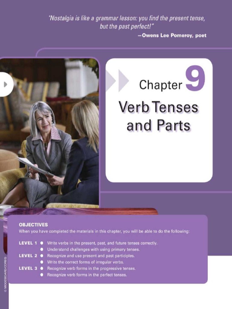 Hand Out of Verb Tenses and Parts | PDF