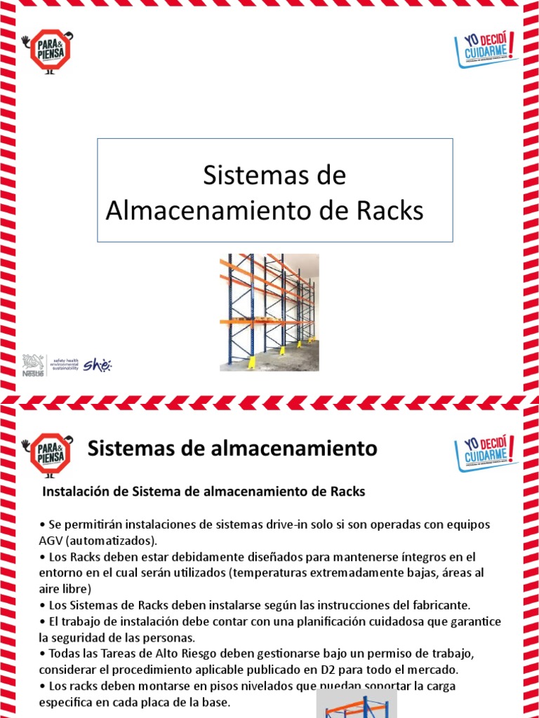 Sistema de Almacenamiento de Racks | PDF