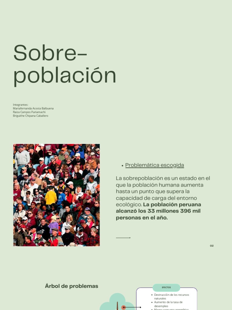 Sobrepoblación - C.G.N | PDF | Sobrepoblación humana | Población