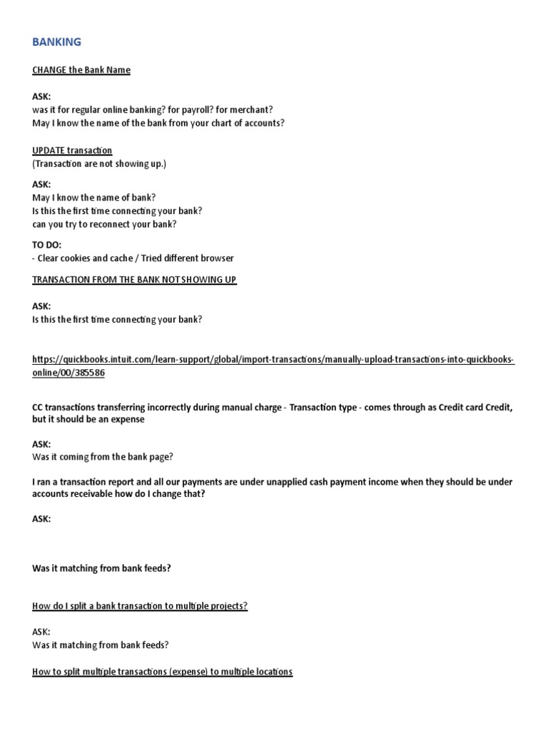 Banking Script | PDF