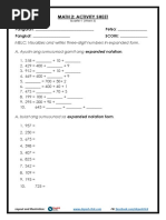 RMA Grade-2 Teacher S-Booklet 13-June-2023 | PDF | Mathematics