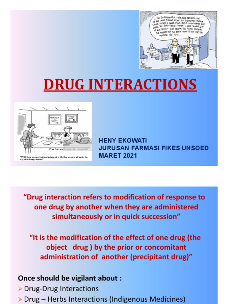 Drug Interaction | PDF | Pharmacokinetics | Pharmaceutical Sciences