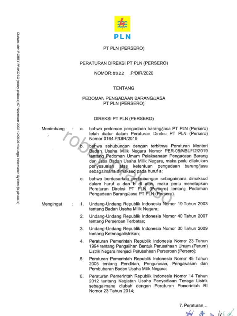 KETENTUAN PENGADAAN | PDF