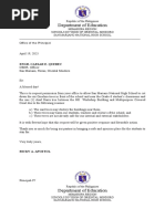 Letter Request To DPWH | PDF | Social Science