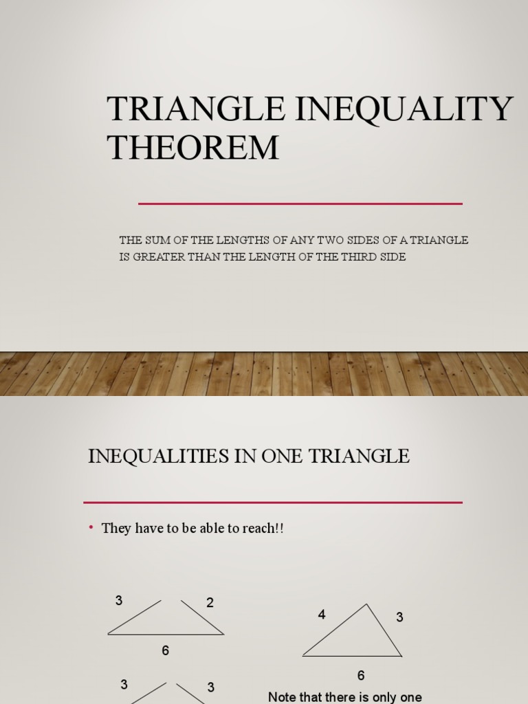 G8 Math Q4 - Week 3 - Proving Triangle Inequality | PDF | Triangle ...