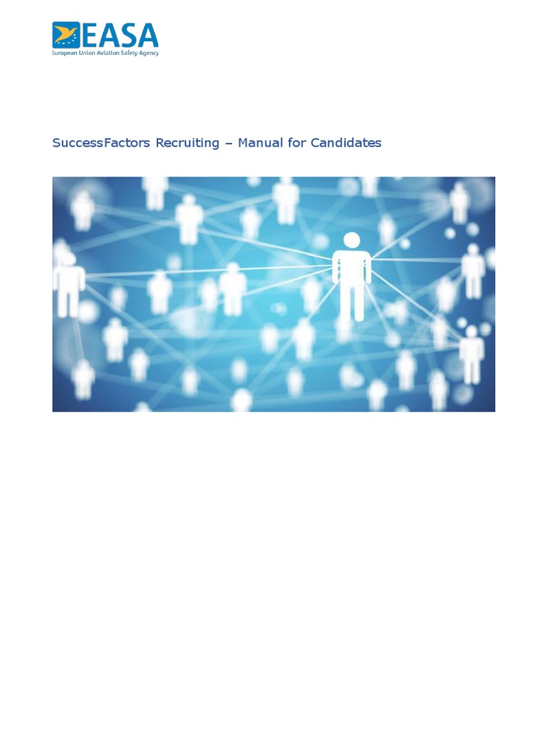 Success Factors Recruiting Manual For Candidates | PDF | Internet ...