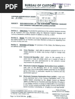 Currency Declaration Form (CDF) : Instructions For Passengers | PDF