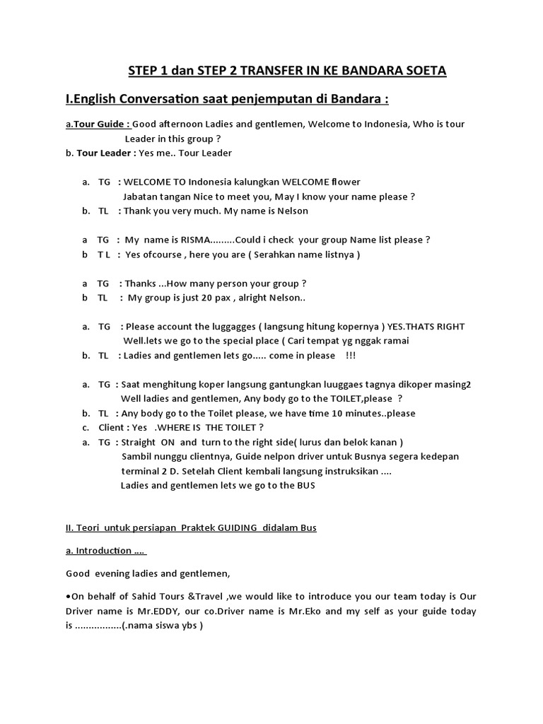 Step1 & 2 TRF in Ke Bnadara Soeta | PDF | Jakarta | Indonesia
