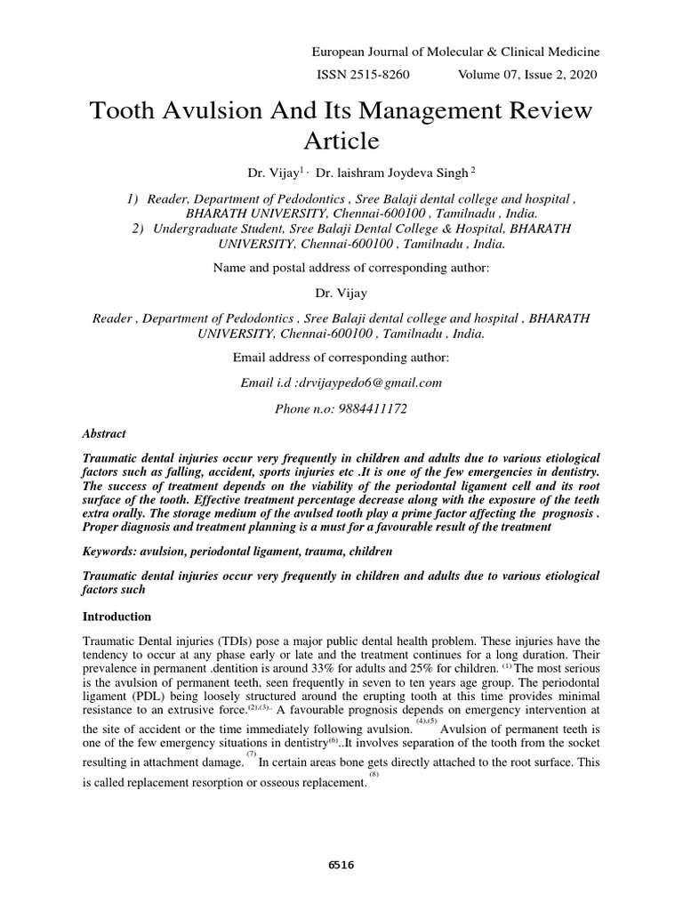 EJMCM - Volume 7 - Issue 2 - Pages 6516-6522 | PDF