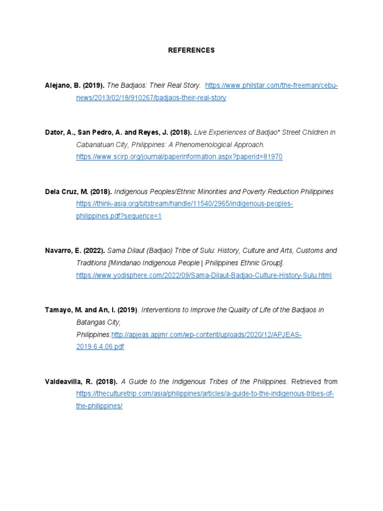 REFERENCES | PDF | Social Science