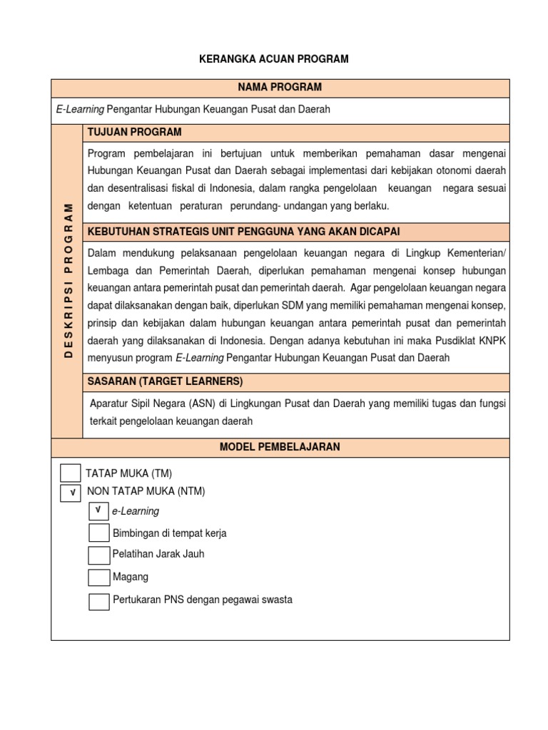 Kap e Learning Pengantar HKPD PDF | PDF