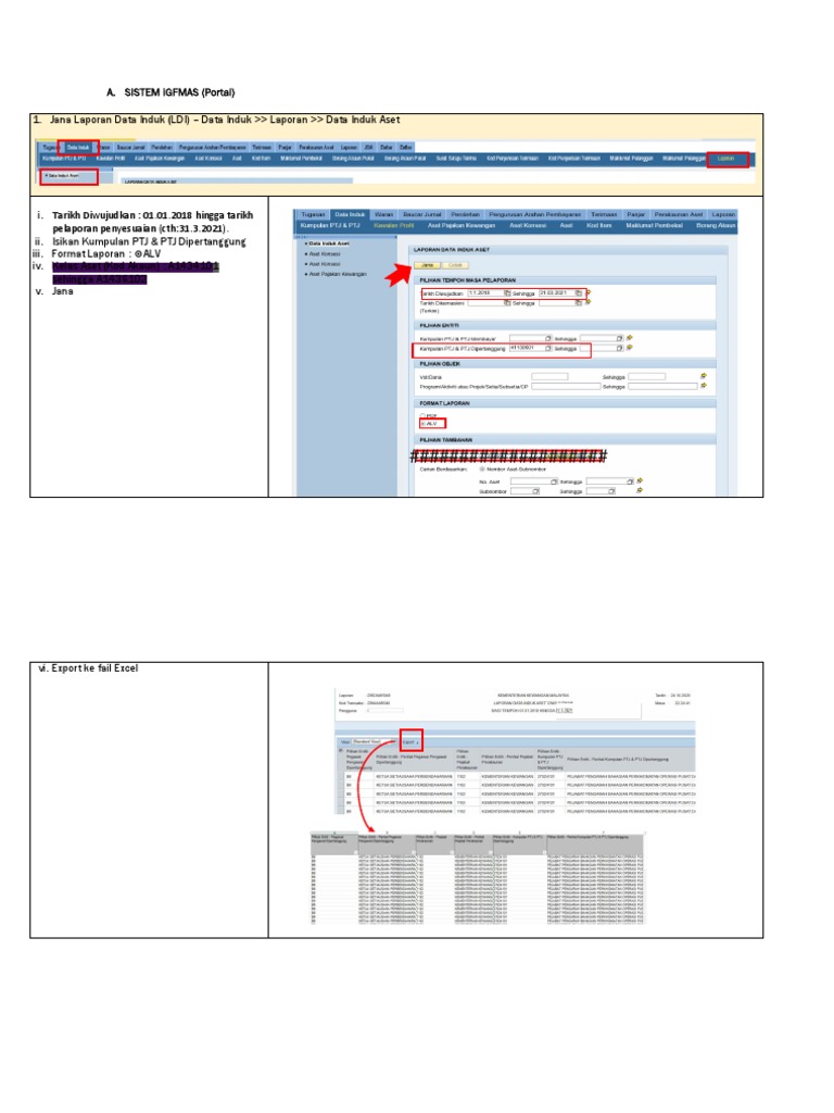 Jana Laporan Data Induk (LDI) | PDF