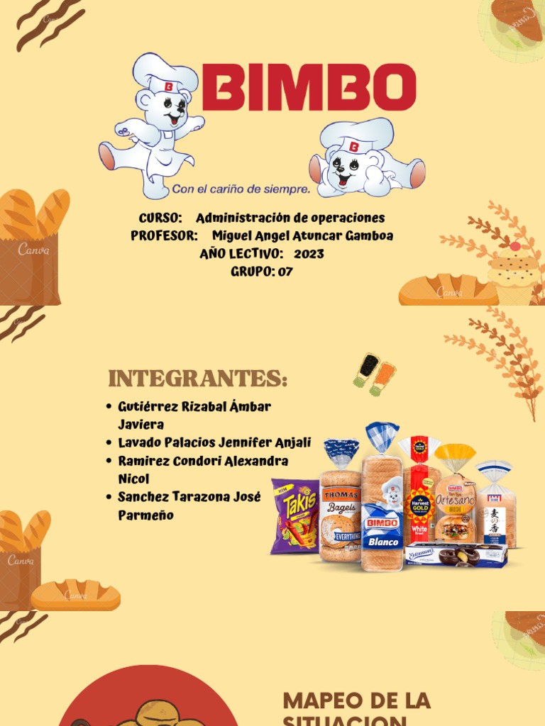 Proceso Productivo en Grupo Bimbo | PDF | Calidad (comercial) | Panes