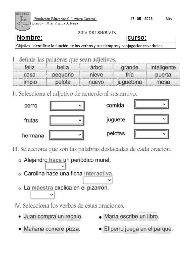 Guia 3 Seman 11 Leng | PDF