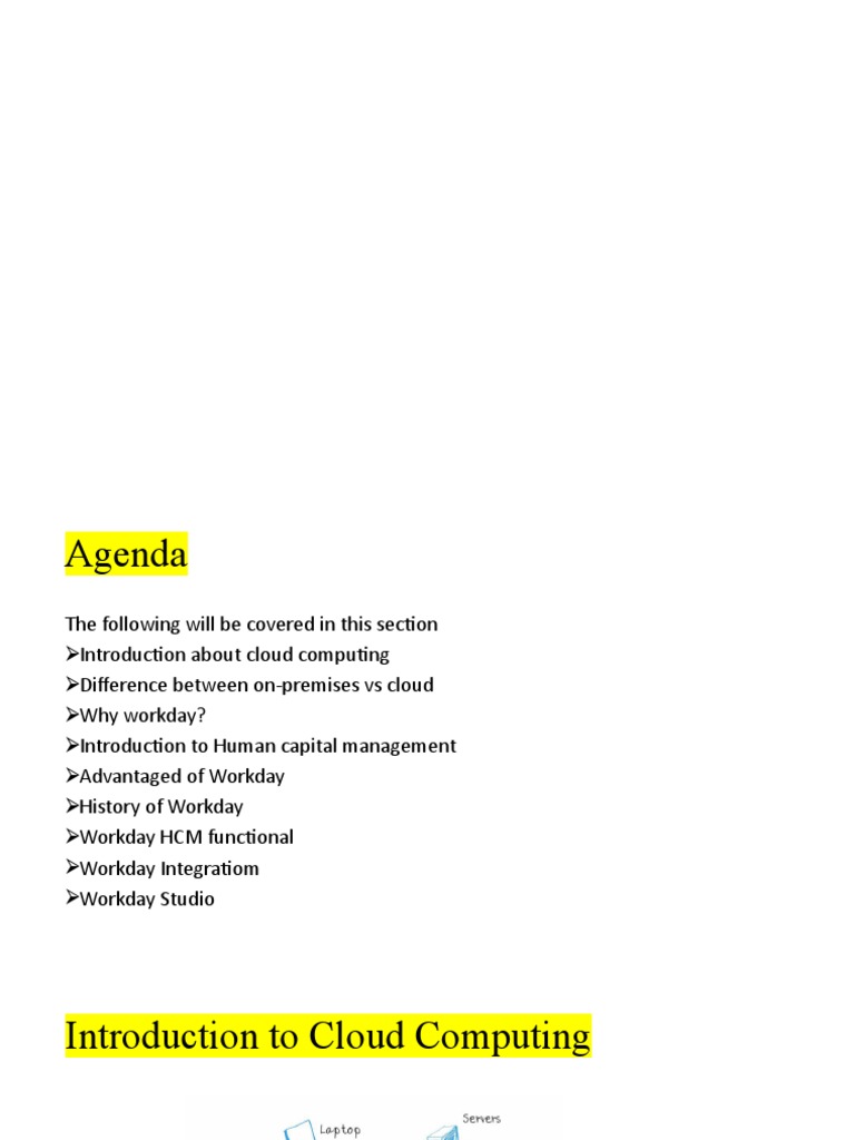 HCM Workday Introduction | PDF