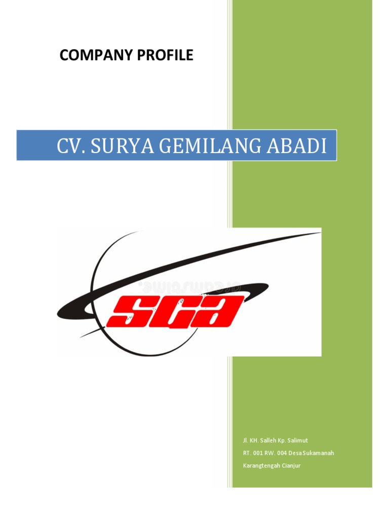 Compro Surya Gemilang Abadi PDF | PDF