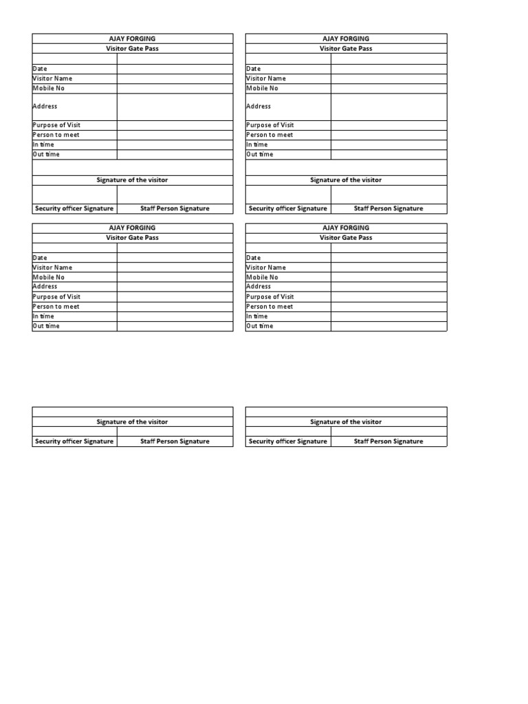 Visitor-Gate-Pass-Format-in-Excel.xlsx | PDF