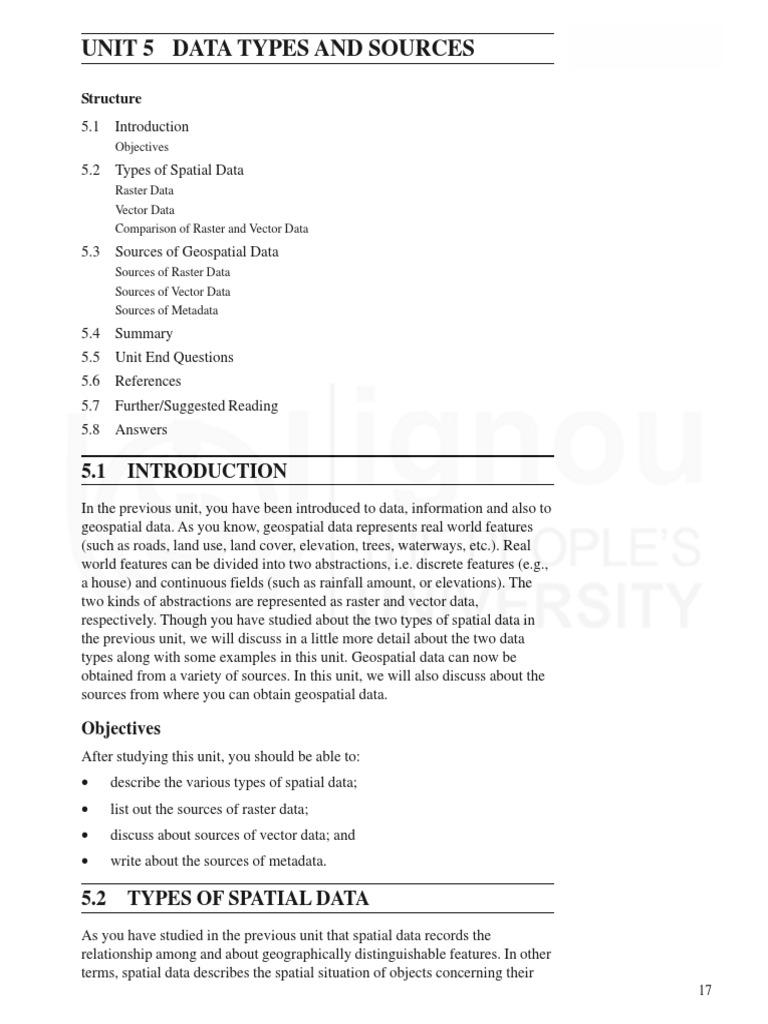 Understanding the Fundamentals of Geospatial Data Types and Sources ... Understanding the Fundamentals of Geospatial Data Types and Sources ...