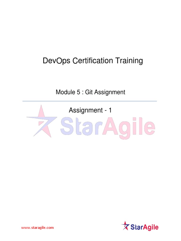 Git Assignment Pdf Pdf