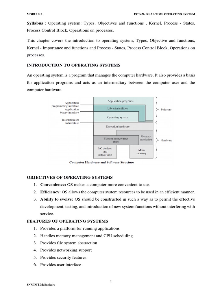 Module 1 Ect426 Rtos PDF | PDF | Kernel (Operating System) | Operating ... Module 1 Ect426 Rtos PDF | PDF | Kernel (Operating System) | Operating ...
