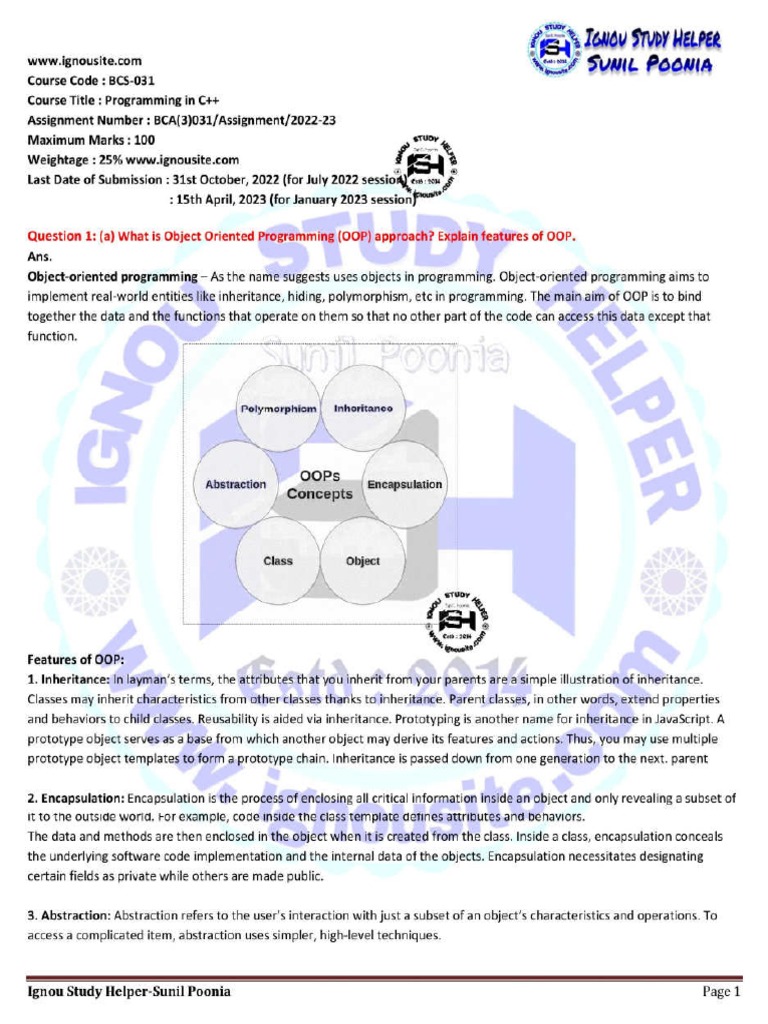 Bcs 031 2022 23 Solved Assignment Pdf 6646