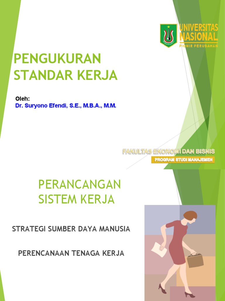 Minggu 7 - Standar Kerja | PDF