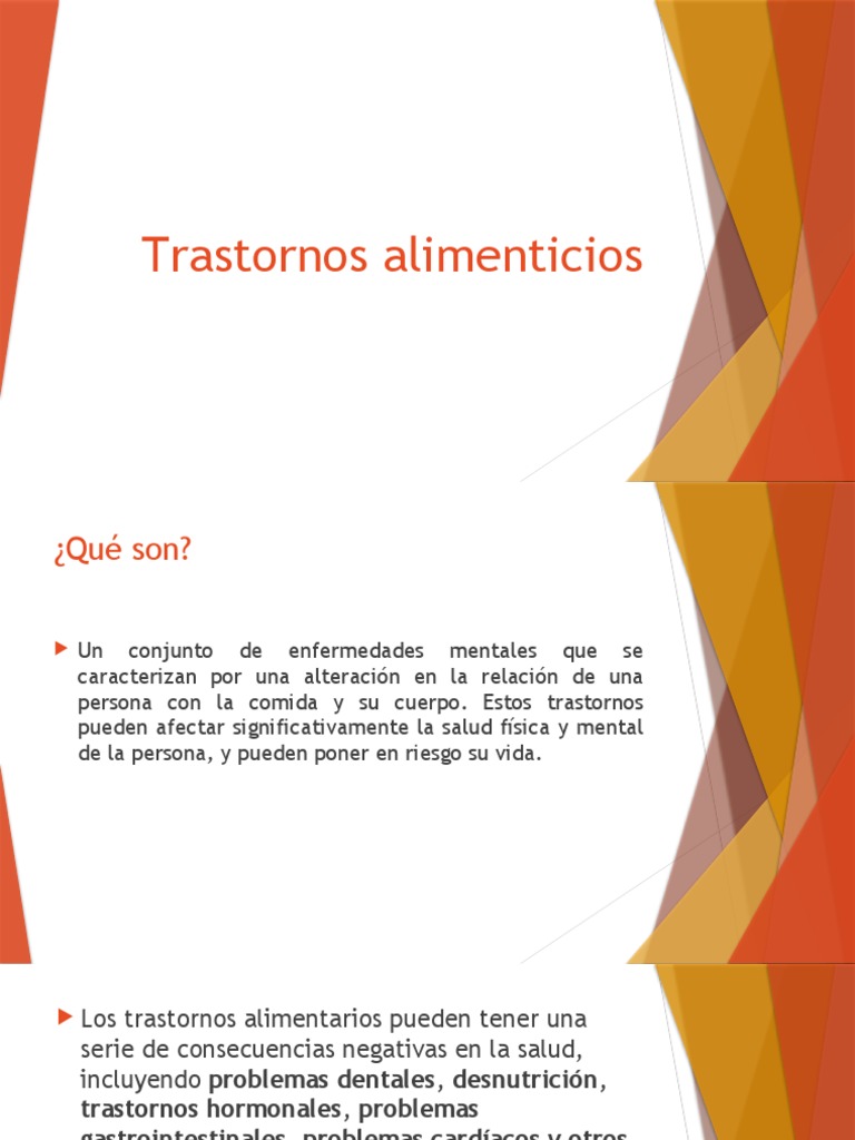 Trastornos Alimenticios | PDF | Desorden alimenticio | Trastorno por atracón