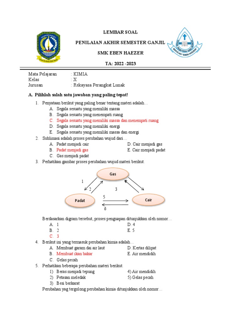 Format Soal 2 | PDF