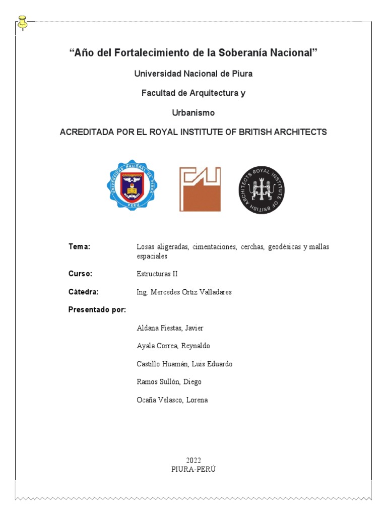 Trabajo Final - Estructuras Ii - Entrega | PDF | Braguero | Hazme