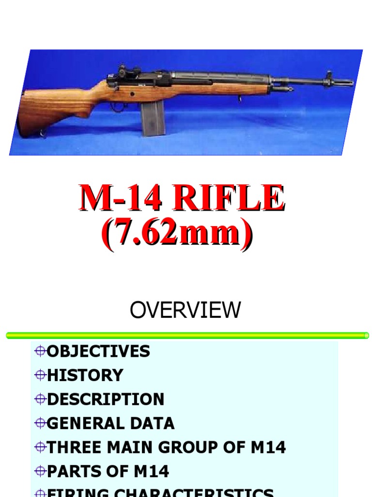 M14 Rifle | PDF | Cartridge (Firearms) | Magazine (Firearms)