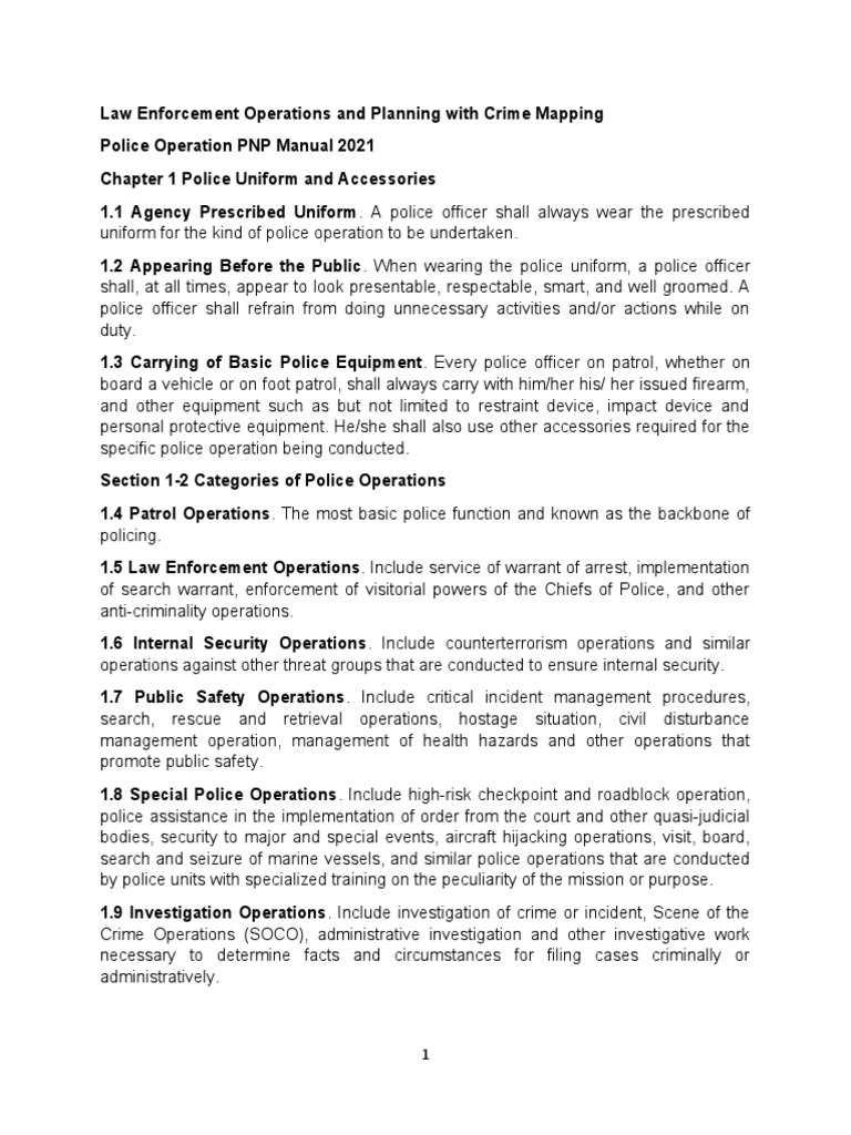 Part 1 LEA 4 Law Enforcement Operations and Planning With Crime Mapping ... Part 1 LEA 4 Law Enforcement Operations and Planning With Crime Mapping ...
