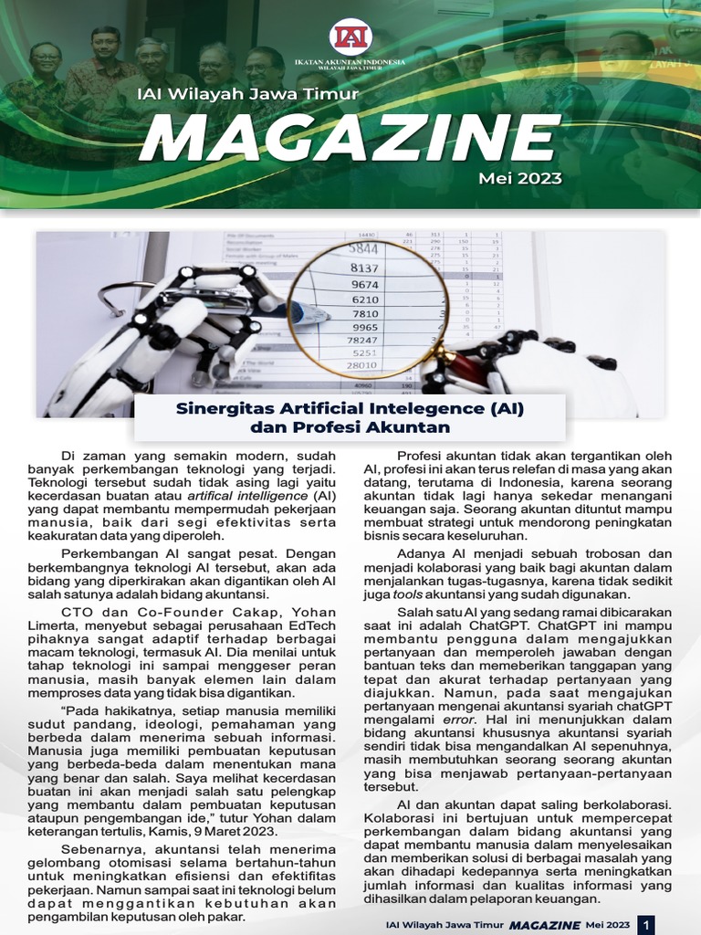 News Letter IAI PDF | PDF | Bisnis