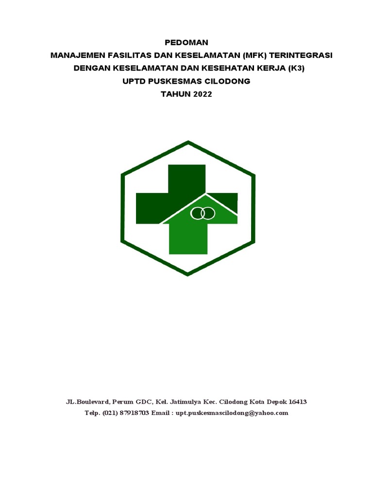 PEDOMAN MFK Terintegritas Dengan K3 | PDF