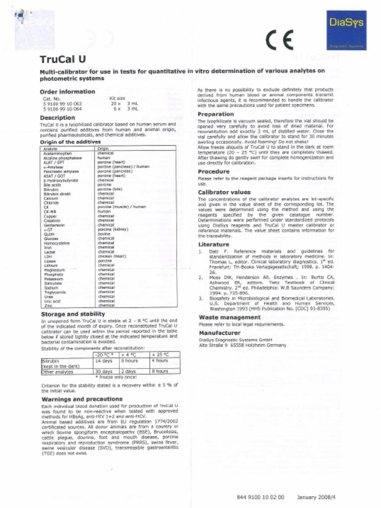 Package Inserts PDF | PDF