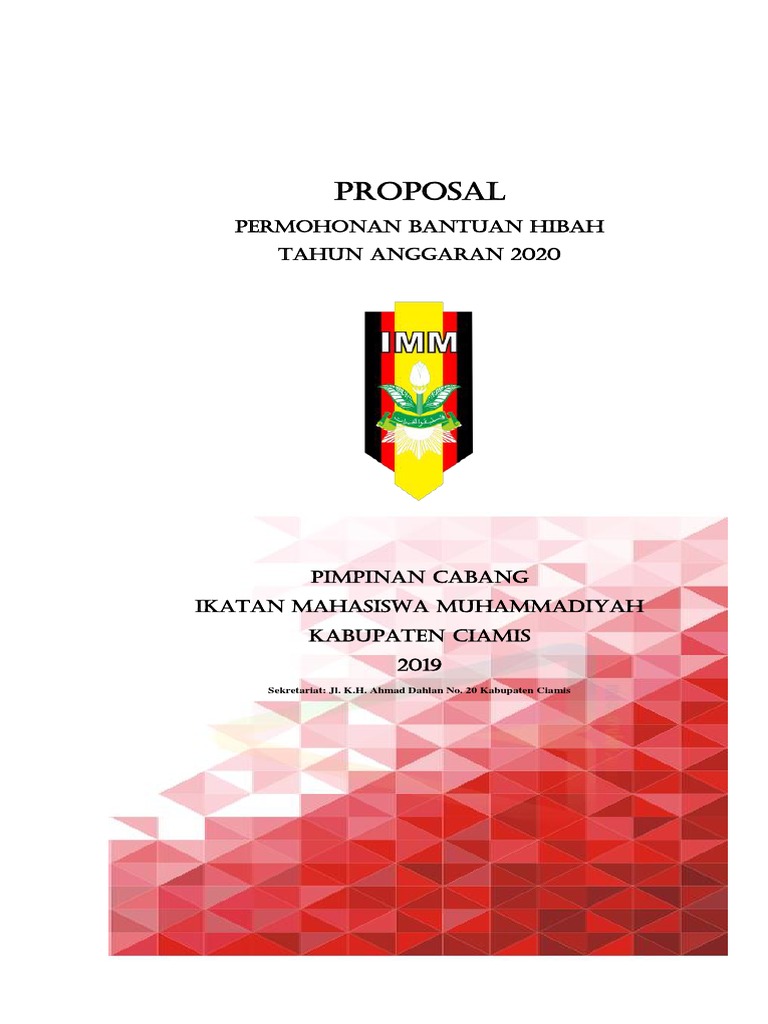 Proposal Permohonan IMM | PDF
