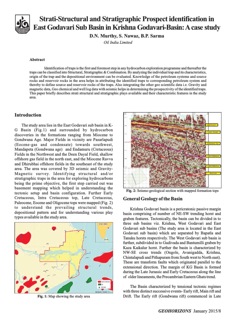 Strati Structural and Startigraphic Traps Kgbasin - Compressed PDF | PDF | Rift | Petroleum ...