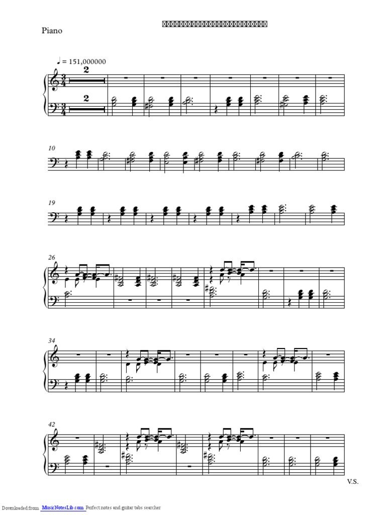12b. Stewball - Hugues Aufray - Piano PDF | PDF