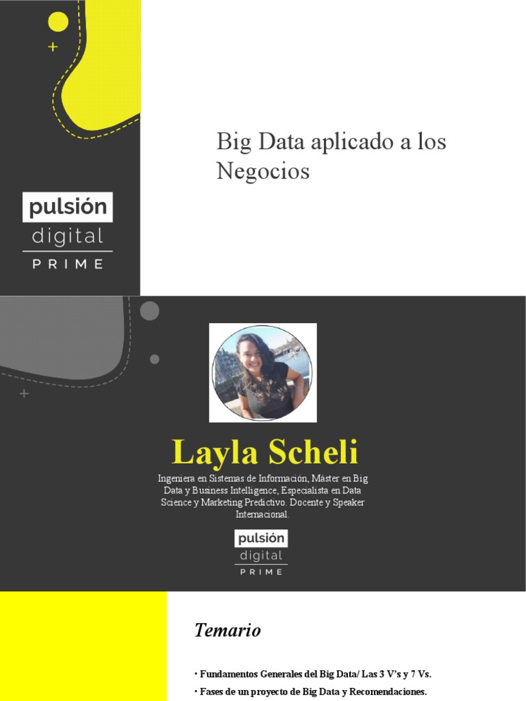 Big Data en Negocios: Claves y Aplicaciones | PDF | Big Data | Apache ...