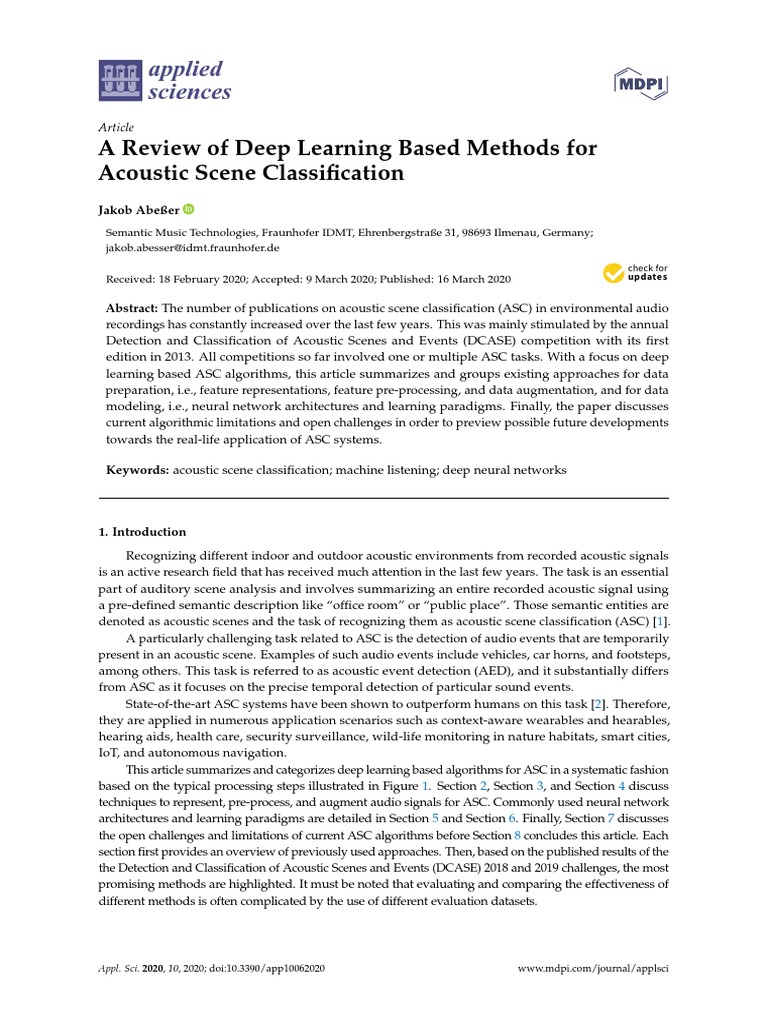 acoustic-deep-learning.pdf | PDF | Artificial Neural Network | Wavelet