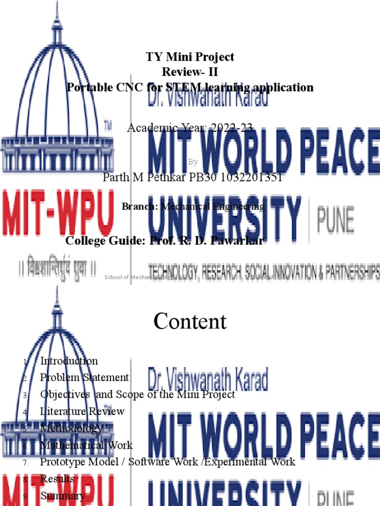 Mini Project | PDF | Engineering | Science, Technology, Engineering ...