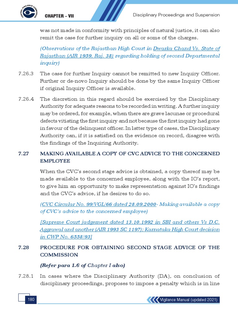 VIGILANCE MANUAL (UPDATED 2021)aaaaa | PDF | Government | Justice