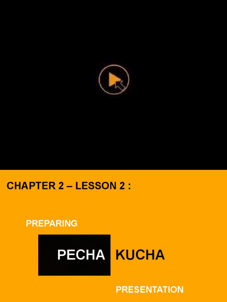 Pecha Kucha | PDF