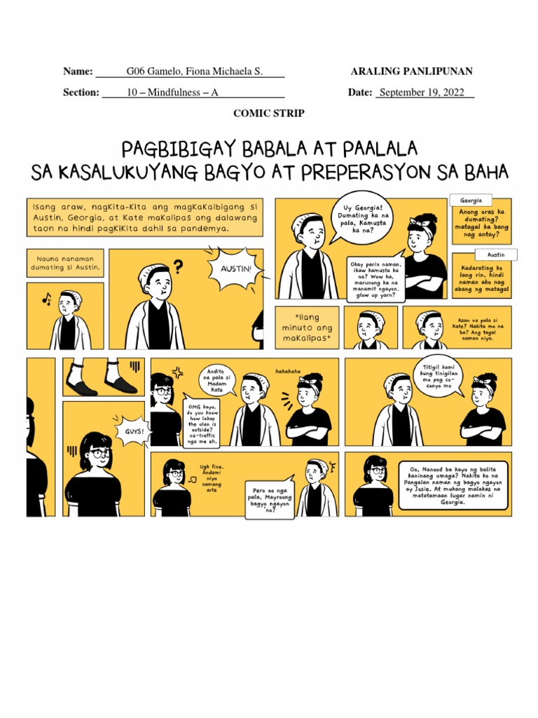 Q1W4 Comic-Strip | PDF