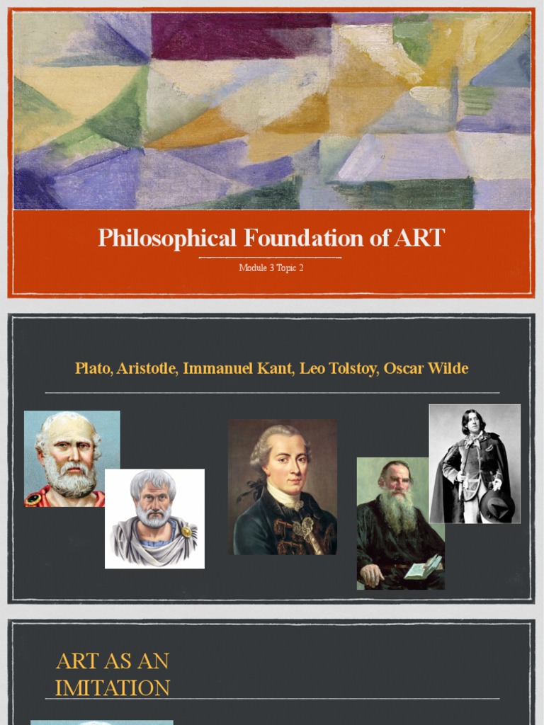 GE6 Module 3 Topic 2 Philosophical Foundations of Art | PDF ...