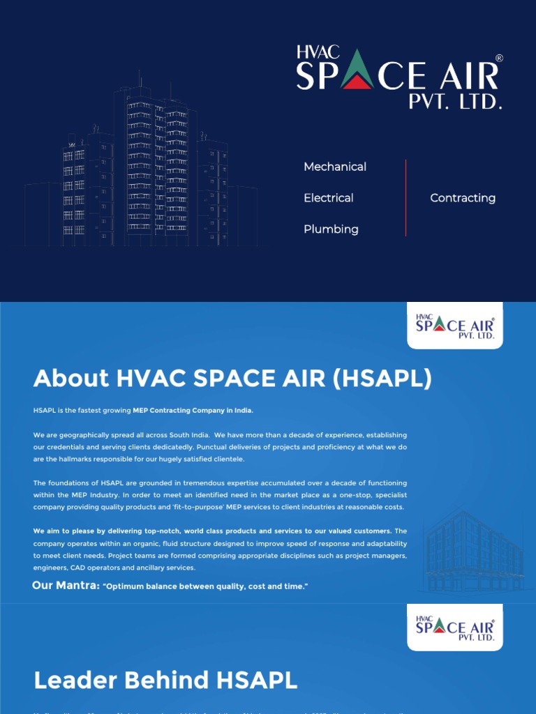 HVAC Brochure | PDF | Safety | Occupational Safety And Health